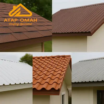 Beda Material Atap, Tidak Semua Sama Fungsinya & Estetika nya - Atap Omah